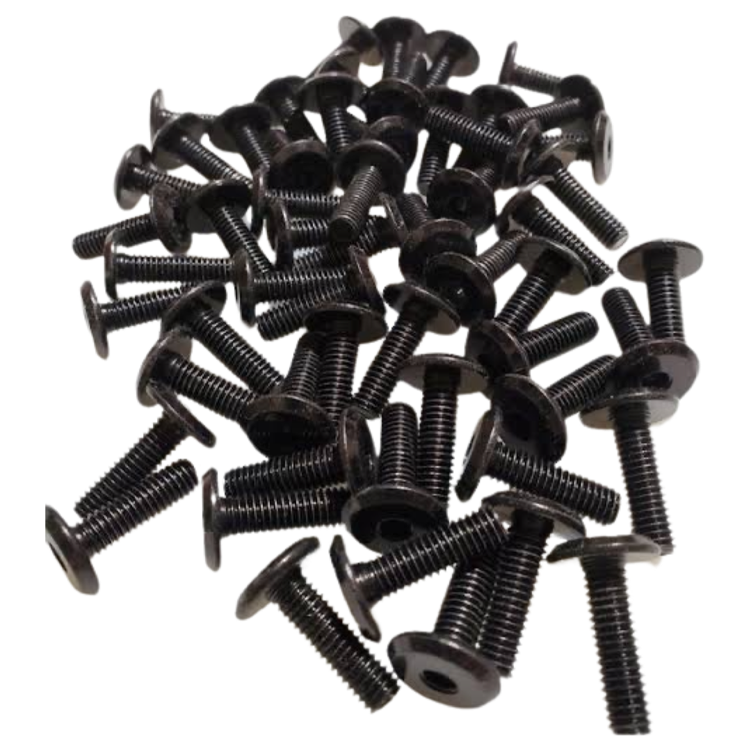 Rampa M8 flathead bolt 25mm - 100 pack | Health of Mind Art