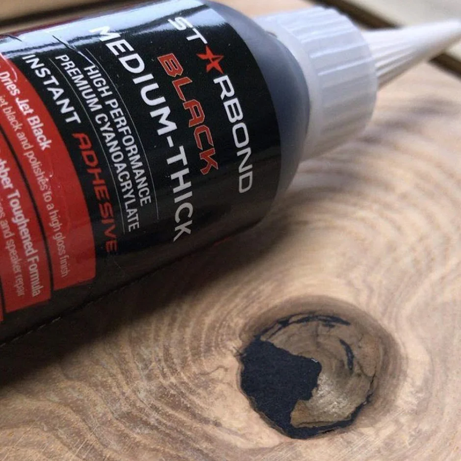 2oz. Starbond Black CA + 8oz. Pump Accelerator Bundle | Health of Mind Art