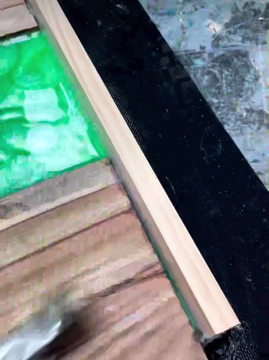 Giant silicone river table pouring mat | Health of Mind Art