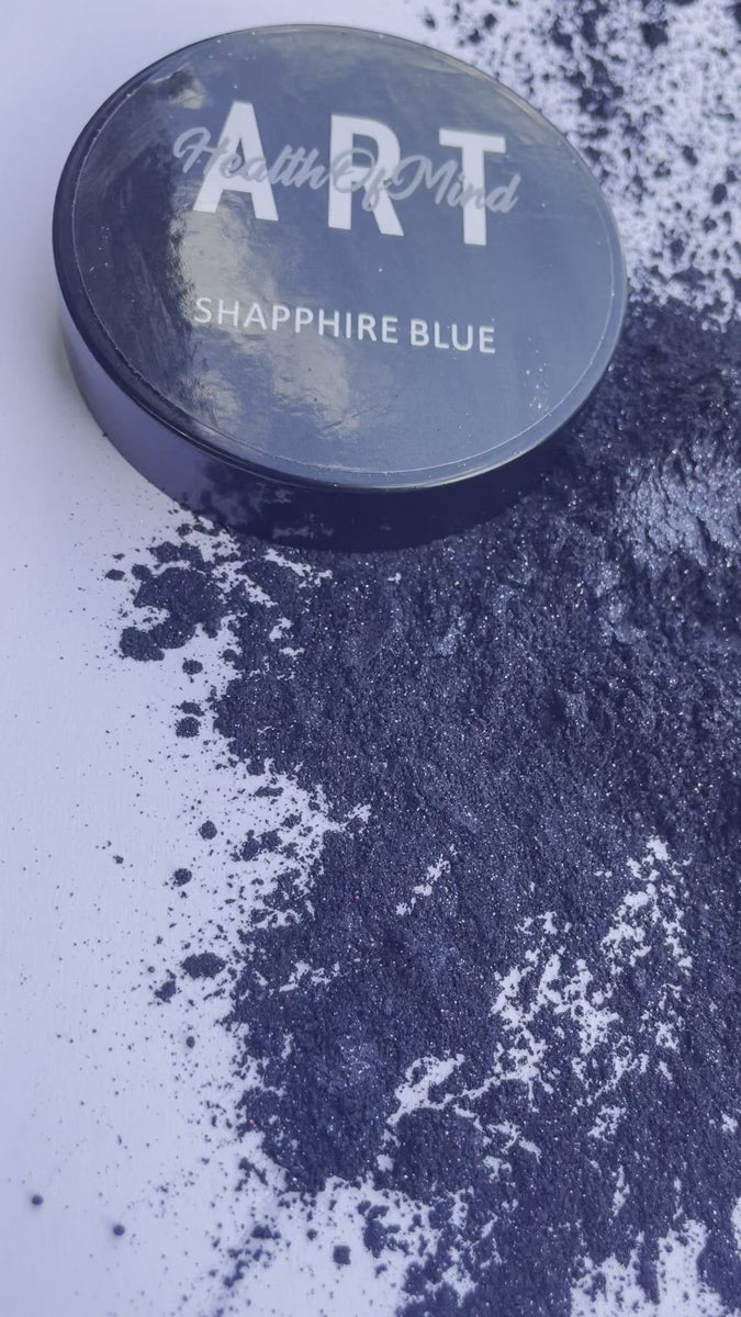Powder pigment - sapphire blue | Health of Mind Art