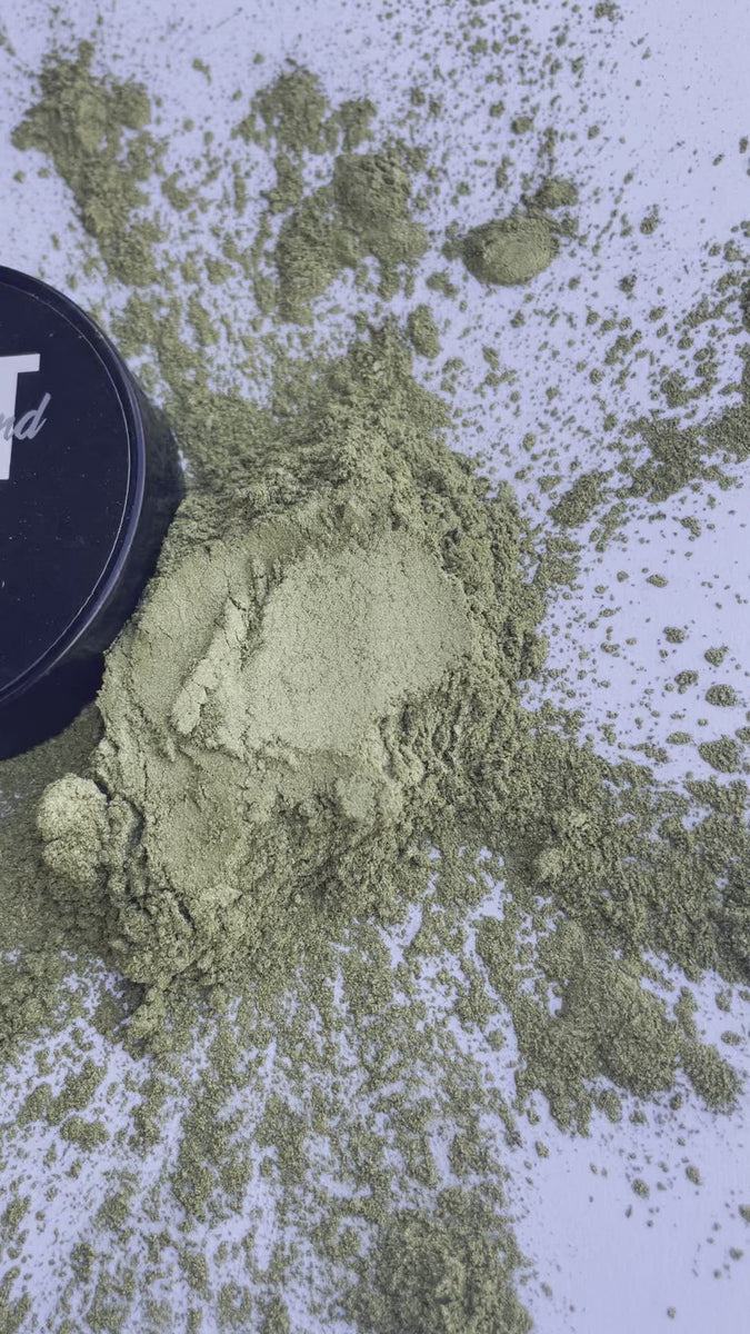 Powder pigment - olive green | Health of Mind Art