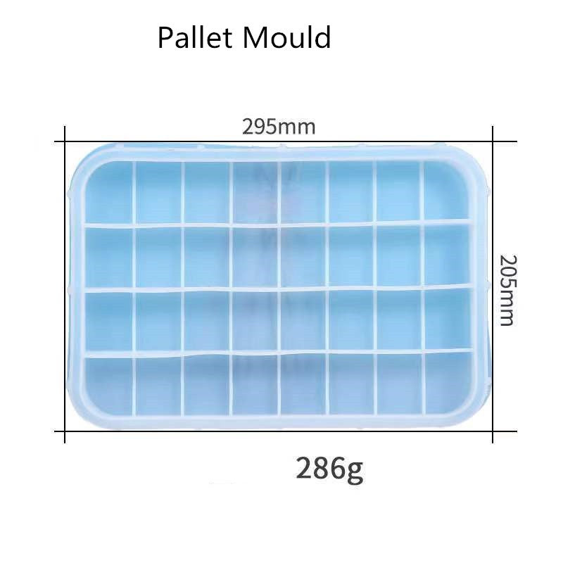 Large square display tray mould | Health of Mind Art