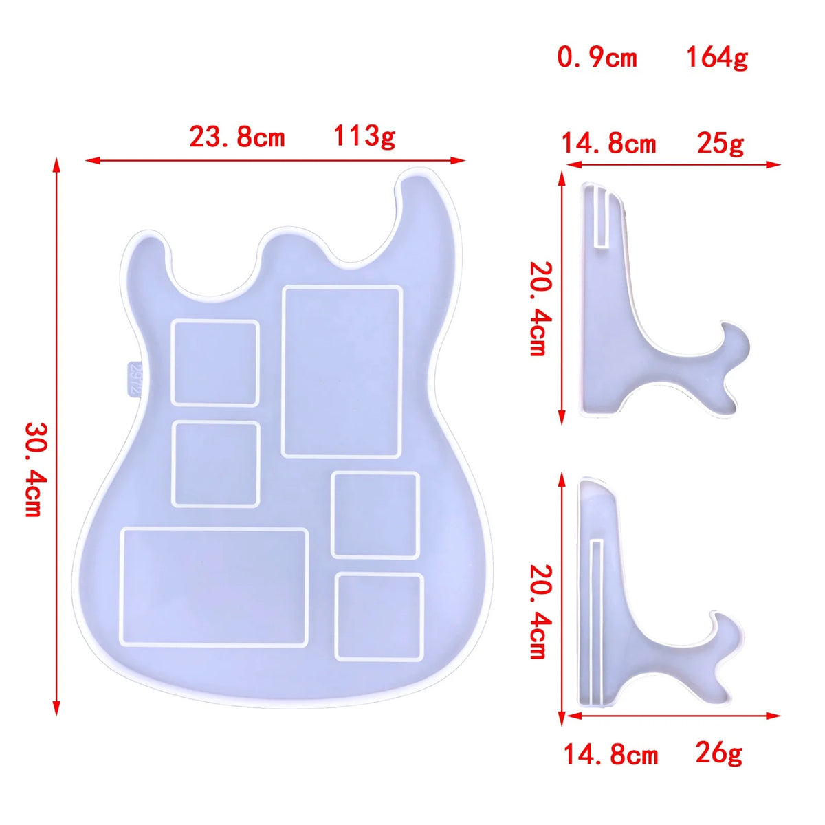 Guitar photo frame and stand | Health of Mind Art