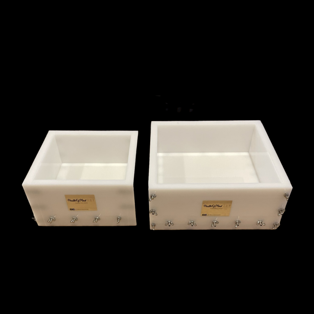 HDPE high gloss detachable casting moulds– Health of Mind Art