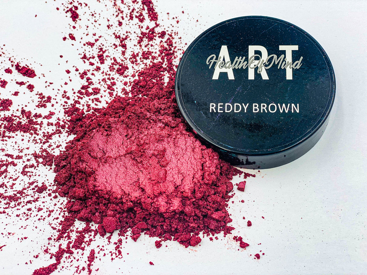 Pigment Powder - Reddy Brown | Health of Mind Art