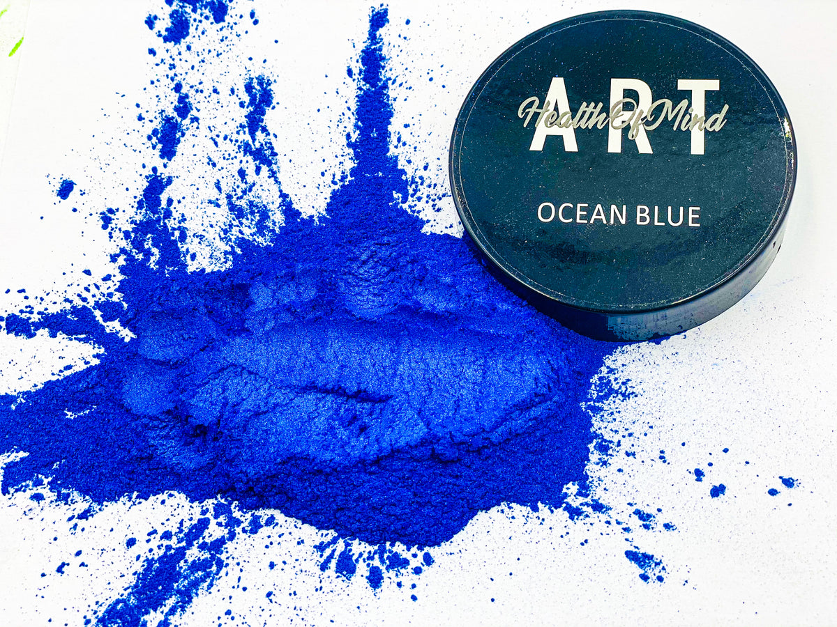 Pigment Powder - Ocean Blue | Health of Mind Art