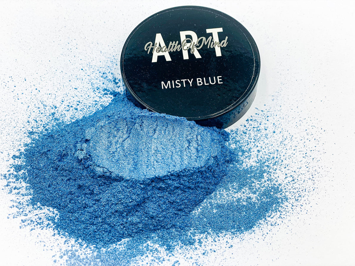 Pigment Powder - Misty Blue | Health of Mind Art