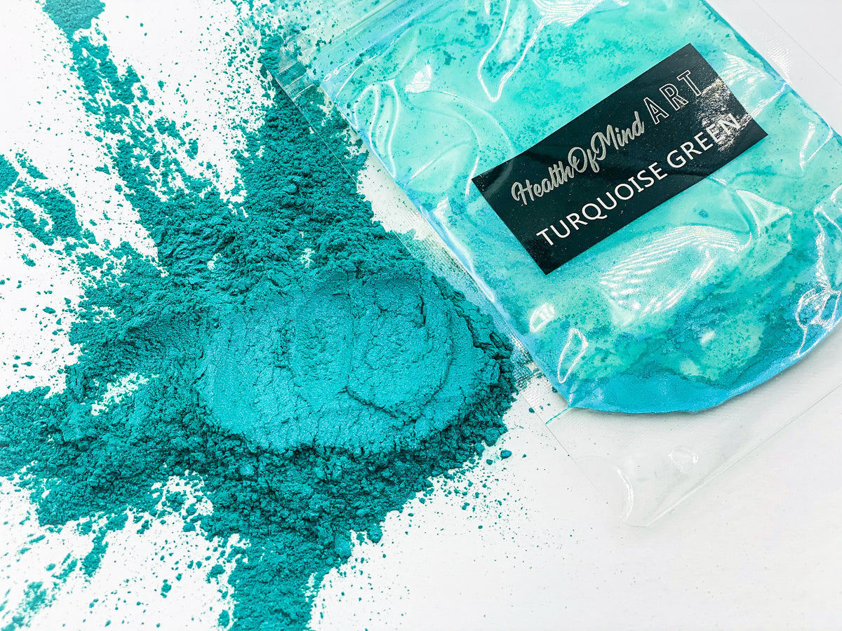 Pigment Powder - Turquoise | Health of Mind Art