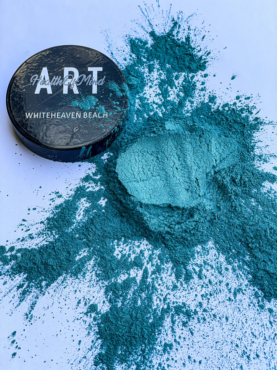Powder pigment - Whitehaven Beach | Health of Mind Art