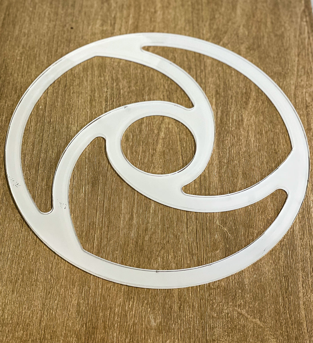 Round fin tray template | Health of Mind Art