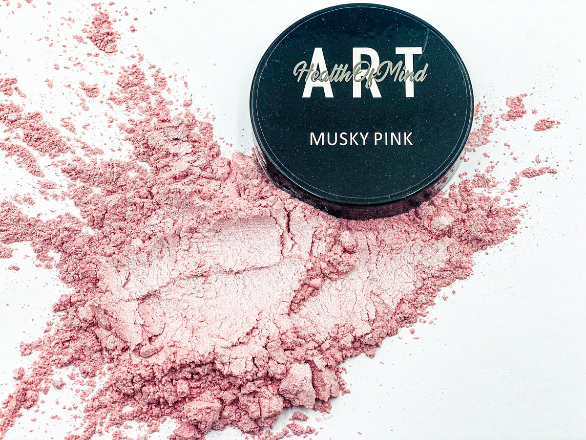 Pigment Powder - Musky Pink | Health of Mind Art